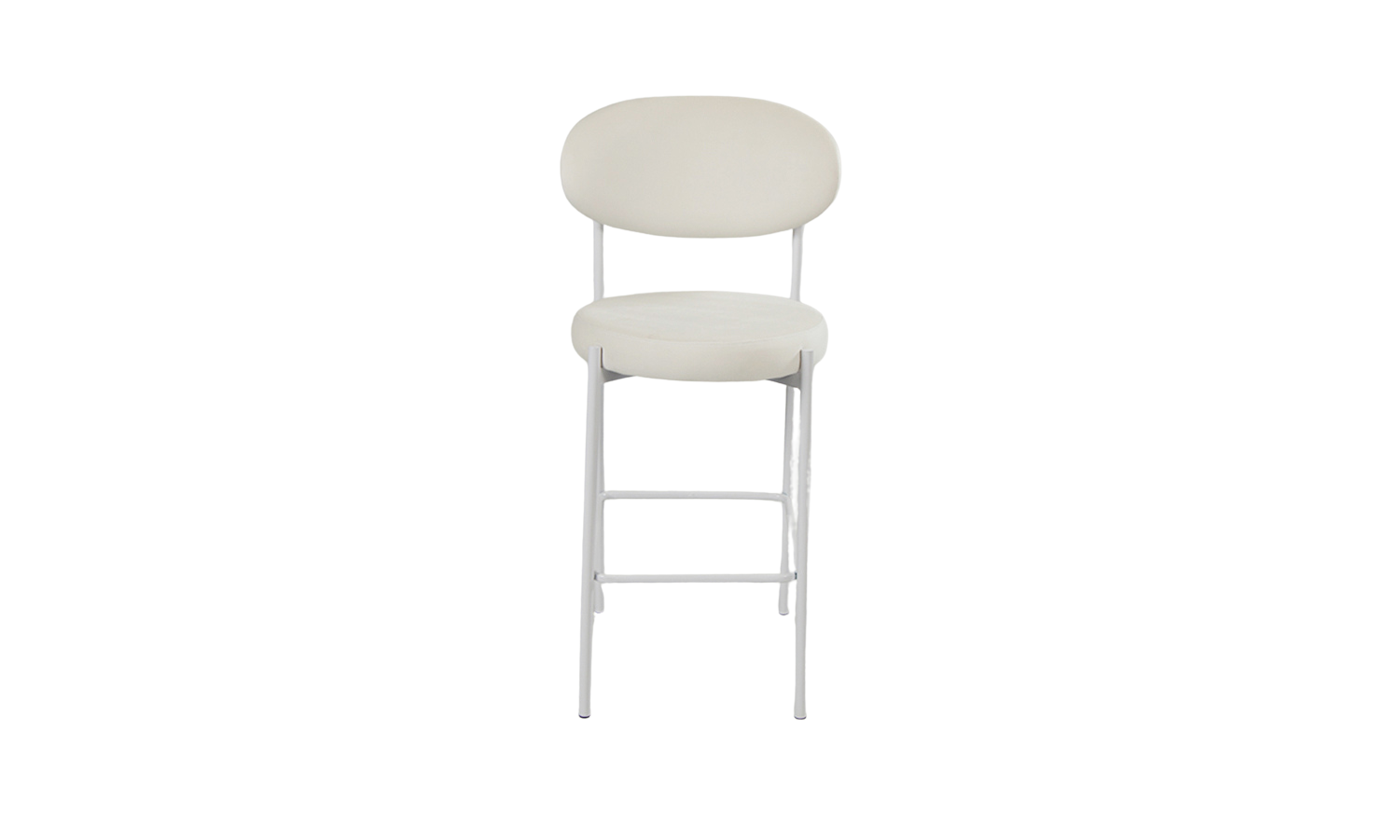 Indigo Bar Stool | White - Willow Lane